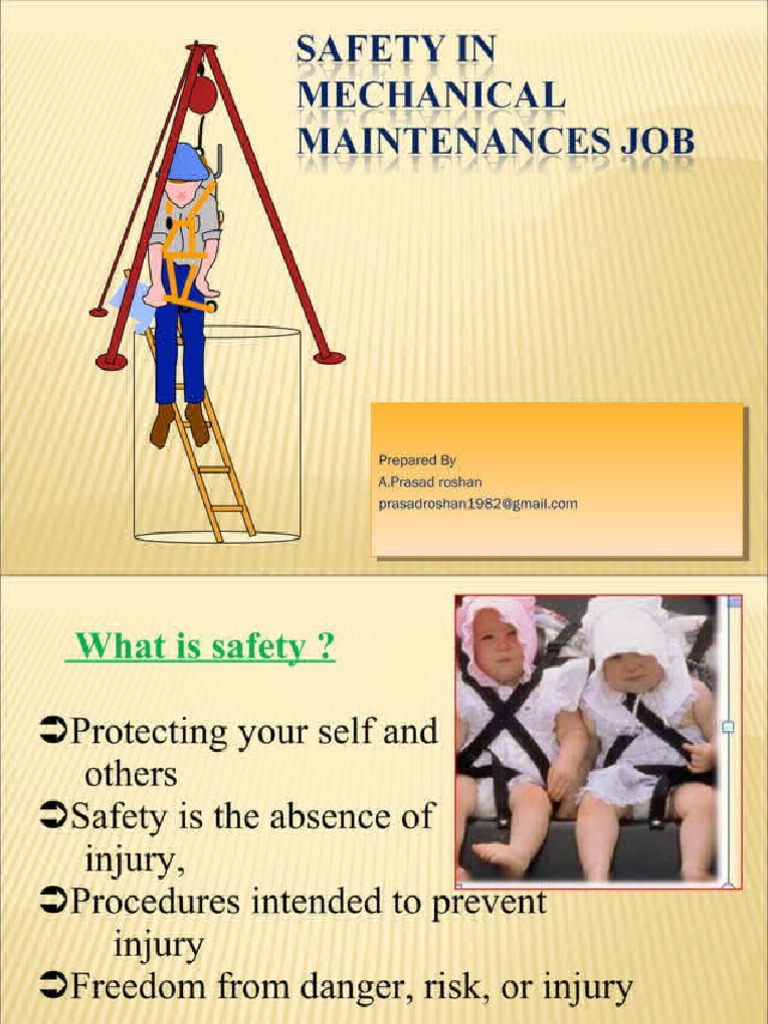 Mechanical Safety Training | PDF