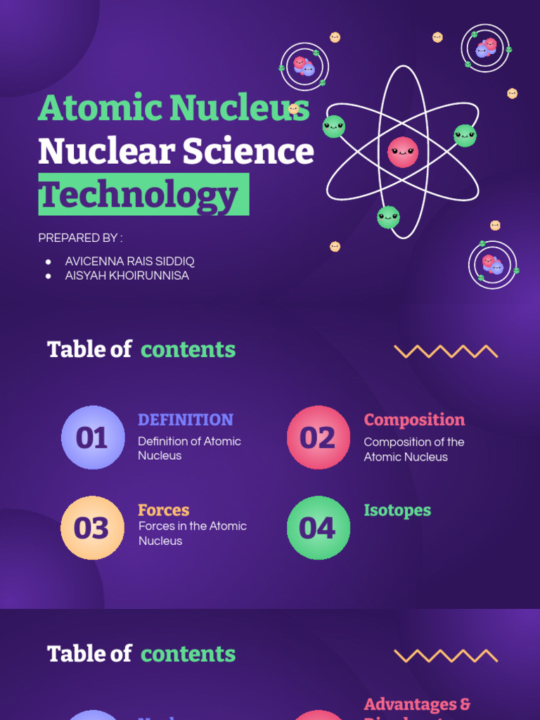 Atomic Nucleus, Nuclear Science, Technology | PDF | Atomic Nucleus | Nuclear Physics