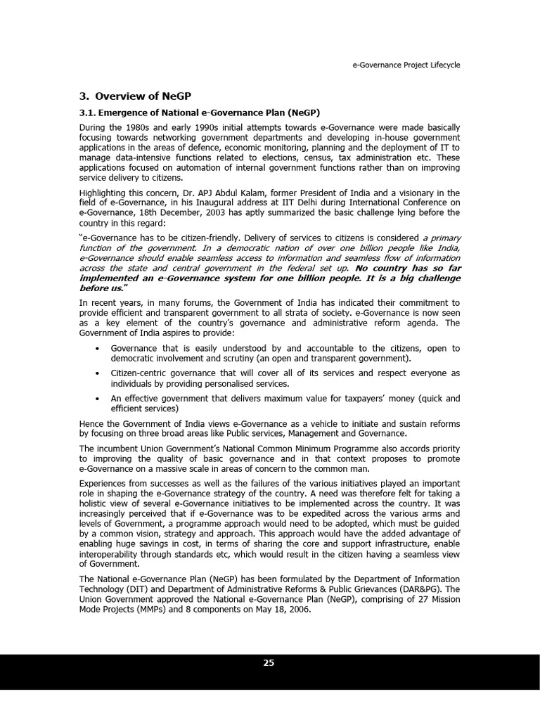 NeGP | PDF | Governance | Computing