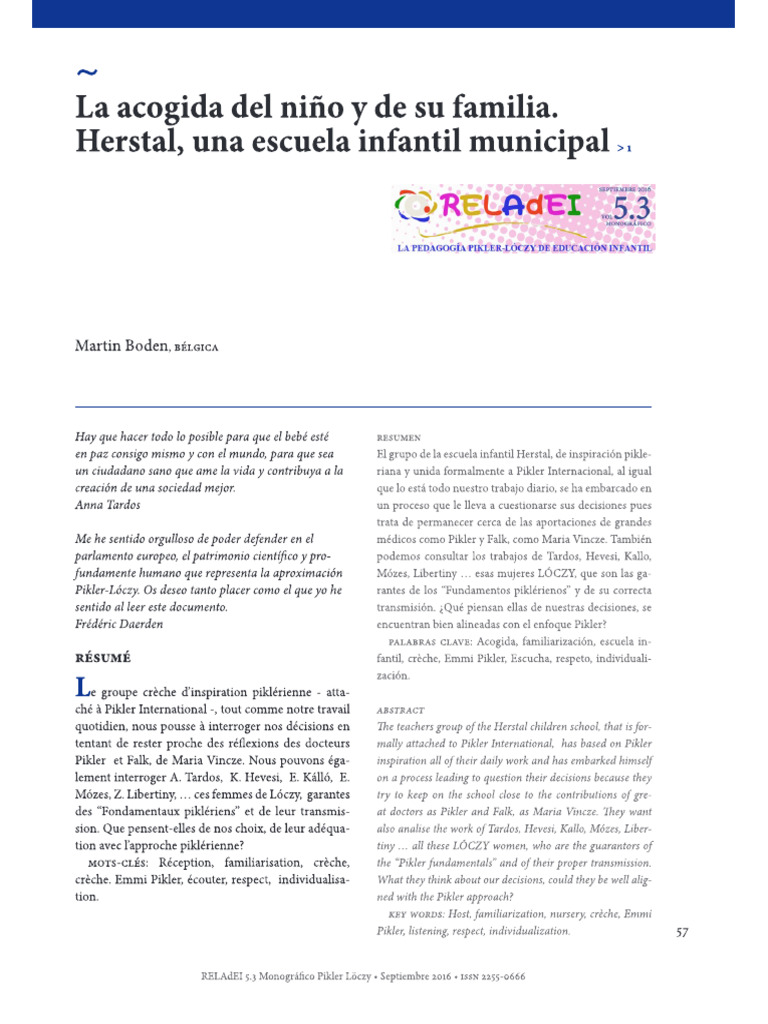 Periodo de Acogida | PDF