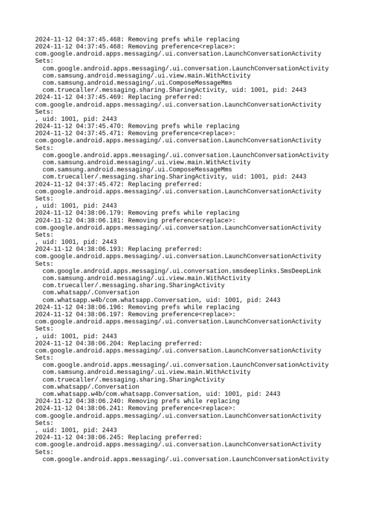 PM Debug Info | PDF | Android (Operating System) | Mobile Software