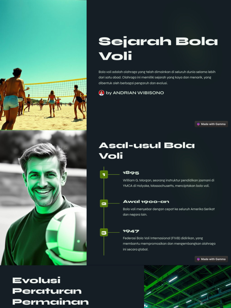 Sejarah Bola Voli | PDF