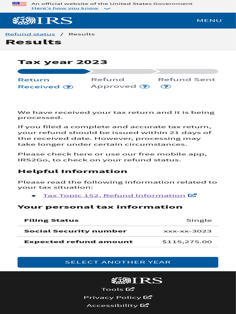IRS Account | PDF