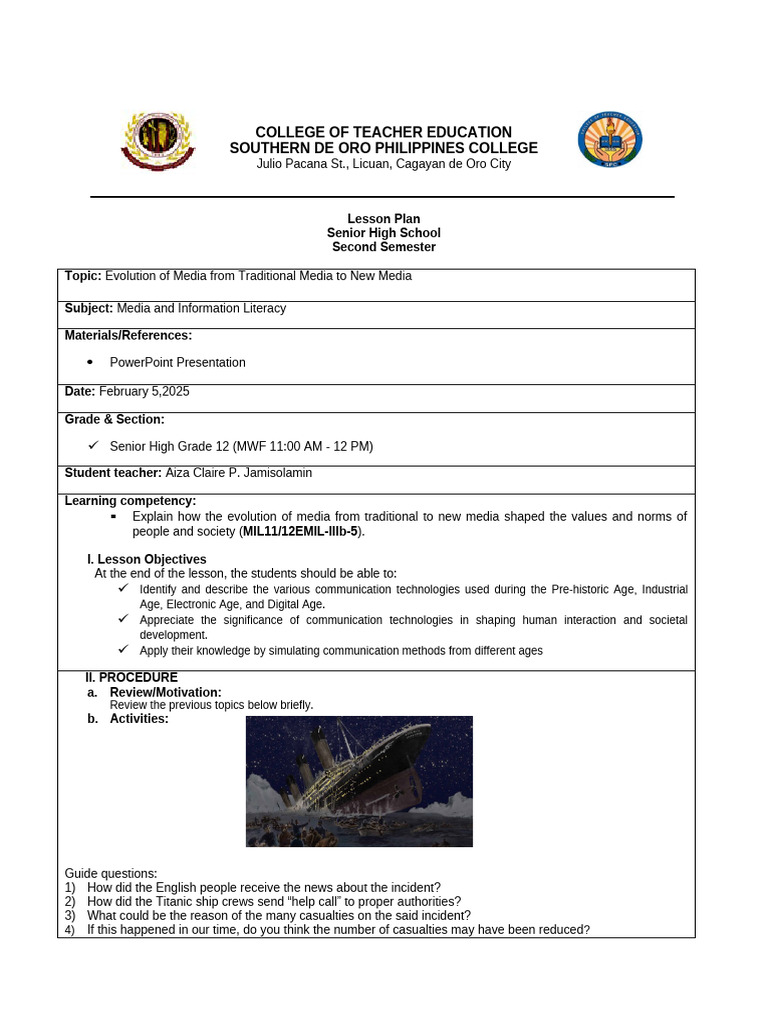 LP-MEDIA-1 | PDF | Information Age | Communication