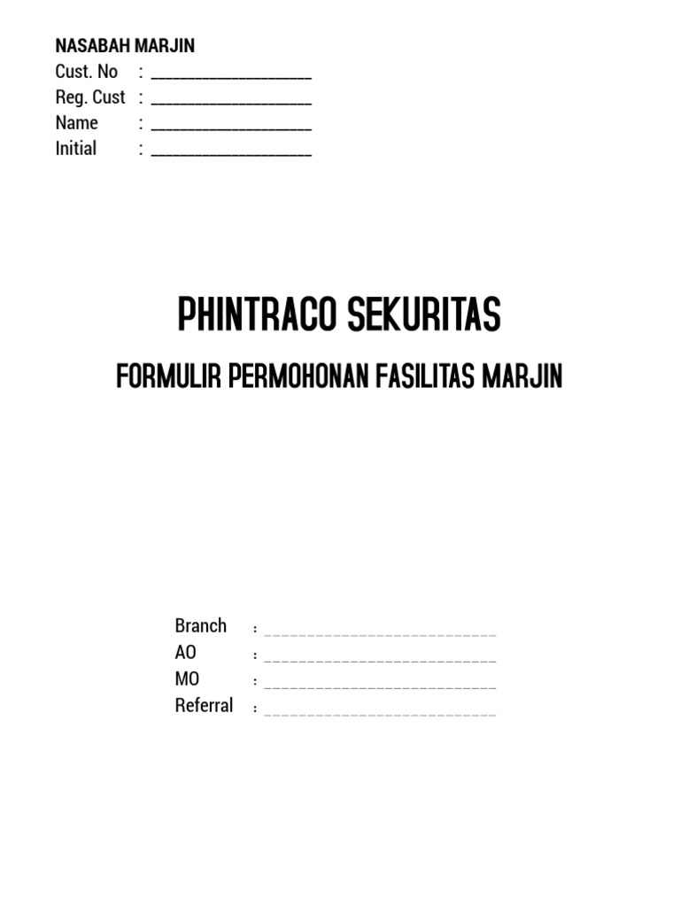 perjanjian-marjin | PDF