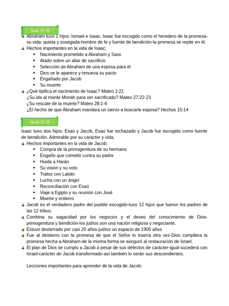 Genesis 3 | PDF | Jacob | Isaac