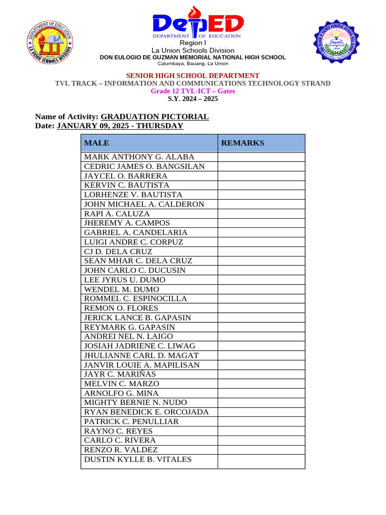 ICT-GATES-2024-2025 | PDF