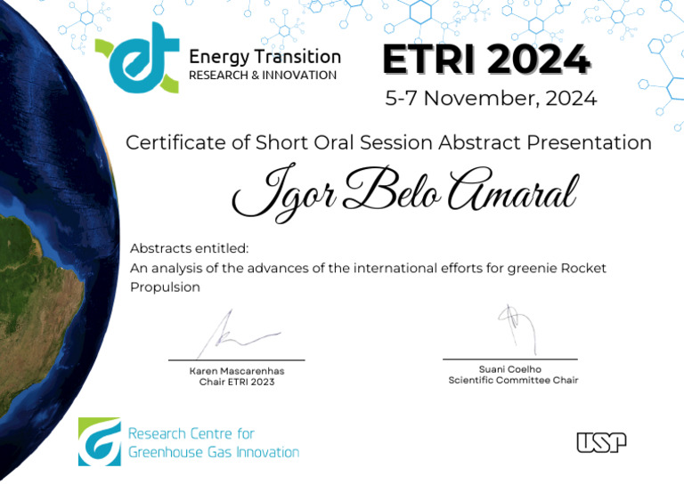 Igor Belo Amaral - Certificate | PDF