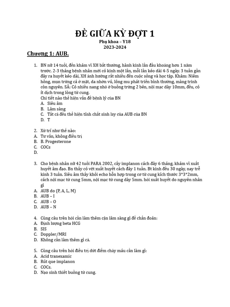 Y18 GK đợt 1.docx | PDF