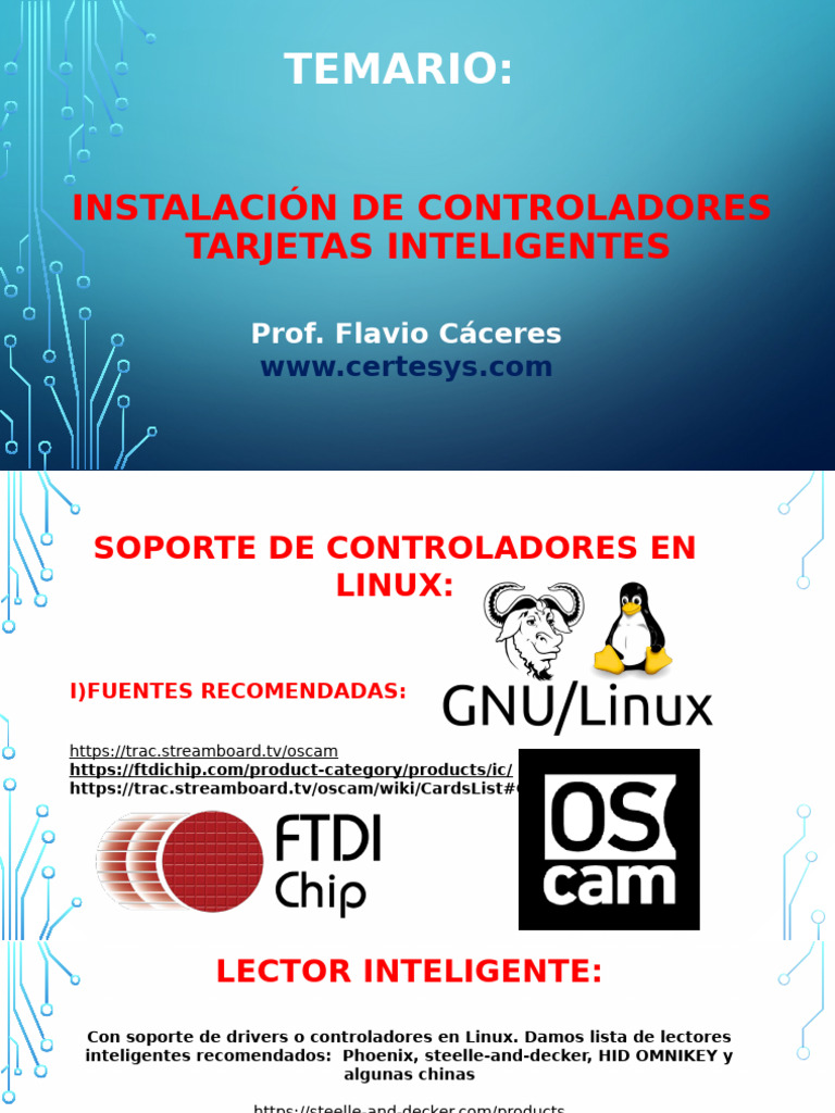 03-PRESENTACION-Instalacion de Controladores Inteligentes | PDF