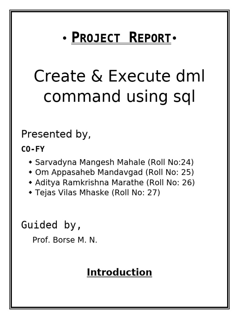 DBMS | PDF | Sql | Databases
