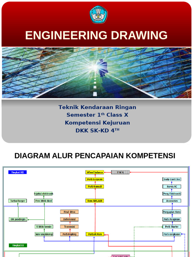 MODUL GAMBAR TEKNIK | PDF | Ignition System | Bipolar Junction Transistor