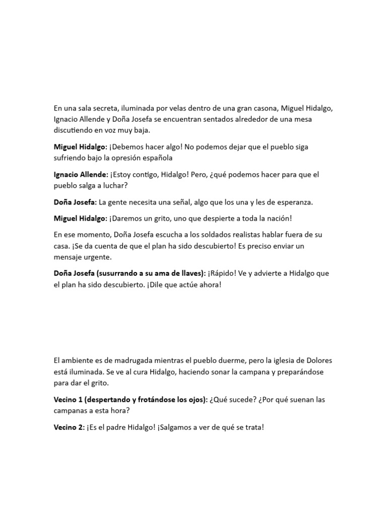 El Grito de Dolores | PDF