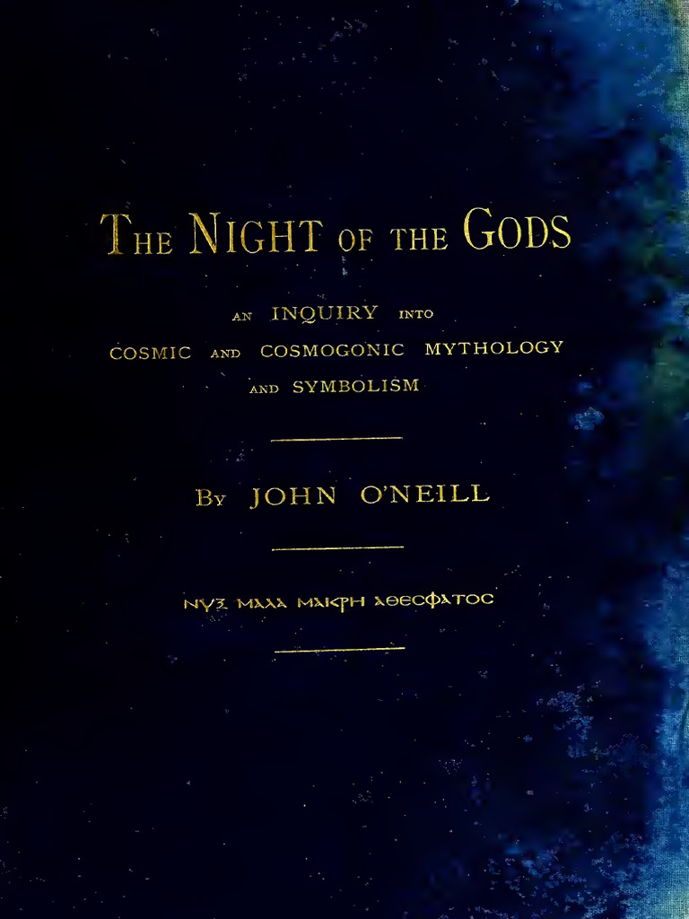 Nightofgodsinq 01 Oneil | PDF | Planets | Deities