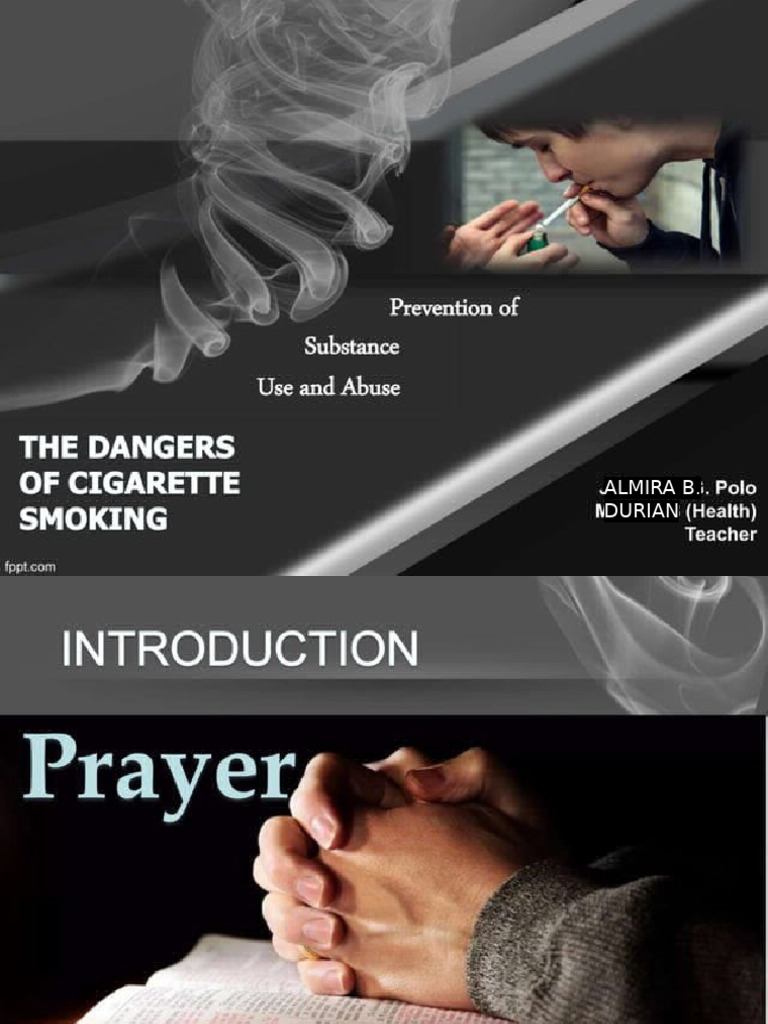 Danger of Cigarete Smoking - 101249 | PDF