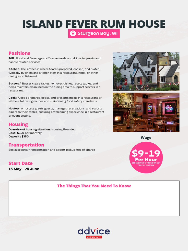 Island Fever Rum House | PDF