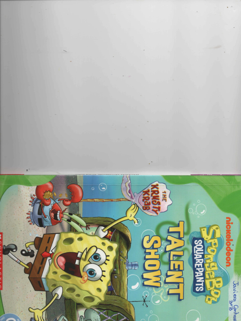 Spongebob Squarepants - Talent Show | PDF