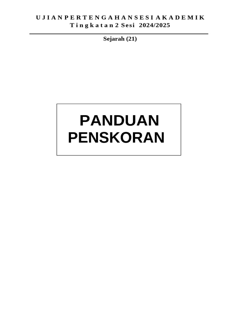 SKEMA PPT T2 SEJ 2024 | PDF