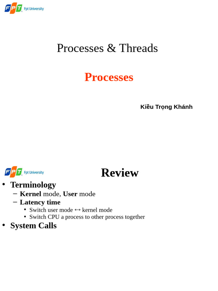 Processes Threads | PDF | Thread (Computing) | Process (Computing)