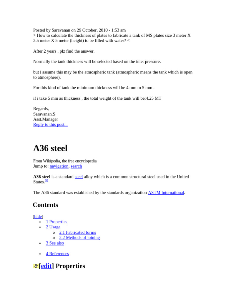 MS Plate Materials | PDF