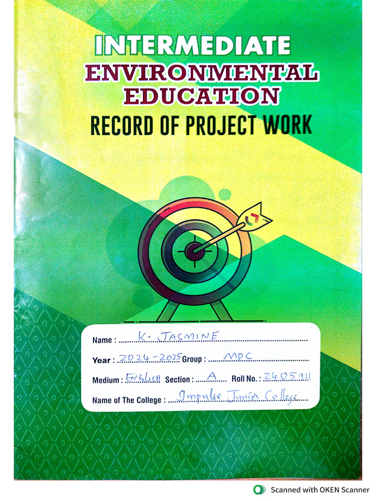 Environmental Education Record | PDF
