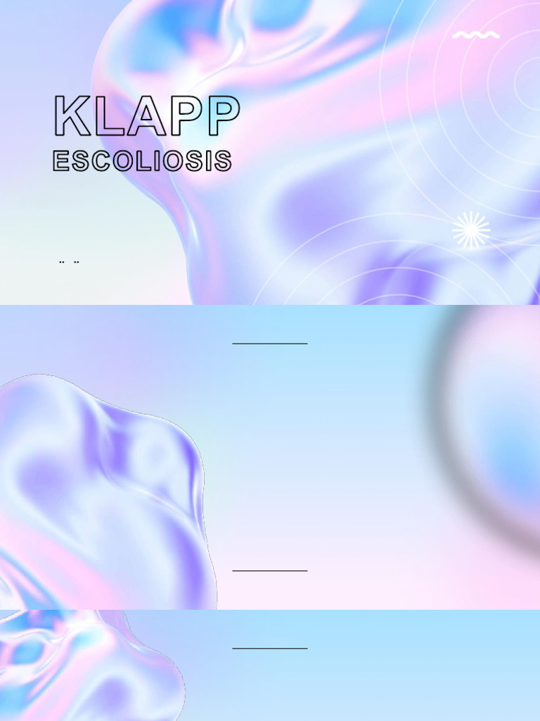 Metodo Klapp | PDF | Escoliosis | Enfermedades y trastornos