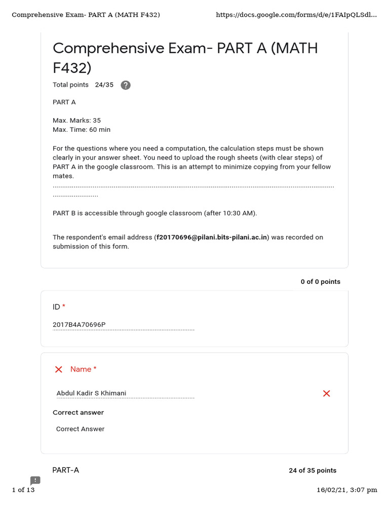 ASM Compre Paper & Solution (Sem-I) (2020-21) | PDF | Eigenvalues And Eigenvectors | Matrix ...