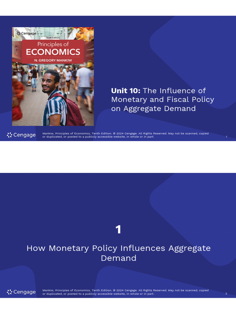 Unit 10-Ch34-The Influence of MP and FP On AD | PDF | Interest ...