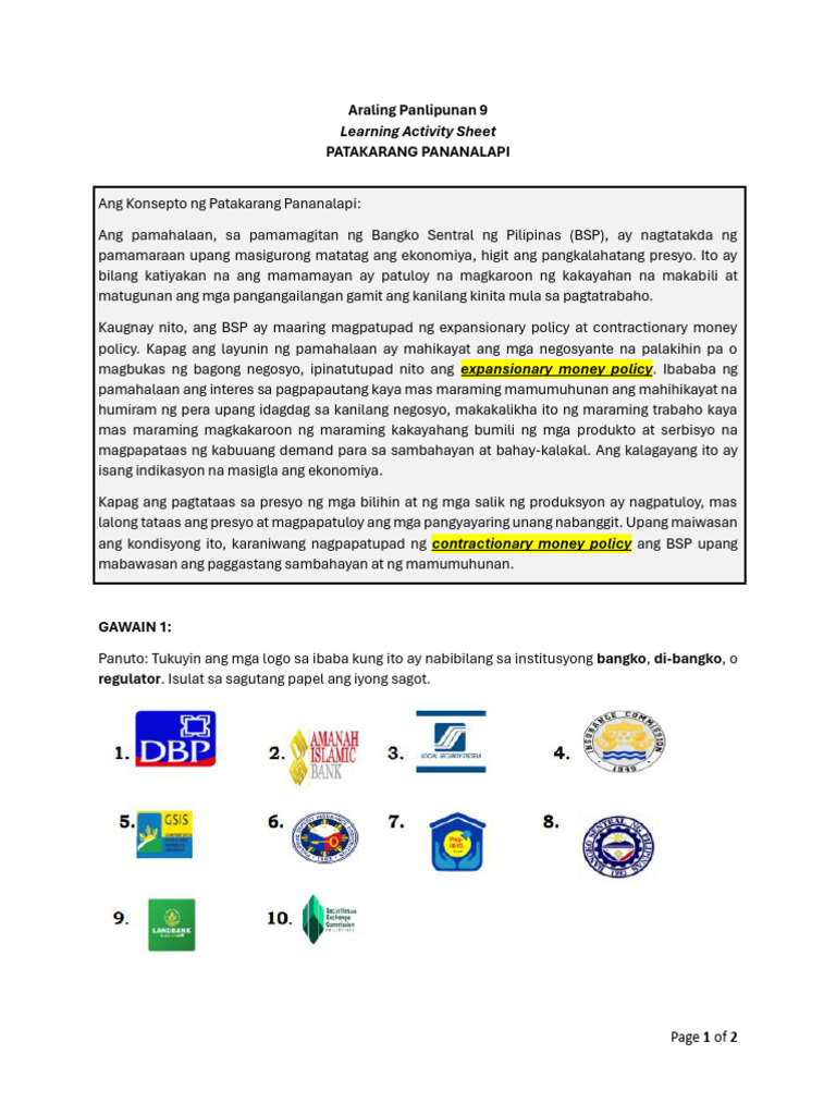 Q3-Activity-Sheet | PDF