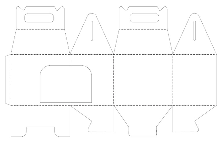 Caja Para Tazas Pdf