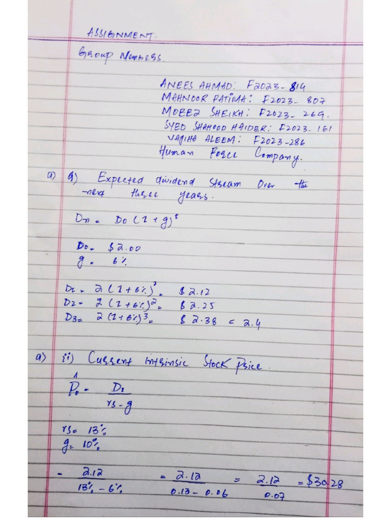 Finance Terminal Assignment. | PDF