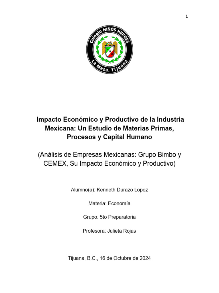 Portada APA | PDF | México | Sustentabilidad
