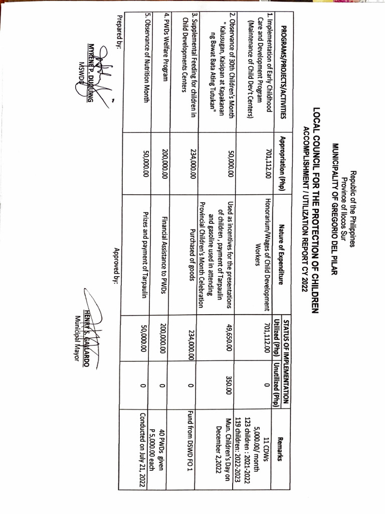 Accomp Work Financial Plan 2022 | PDF | Welfare | Social Policy