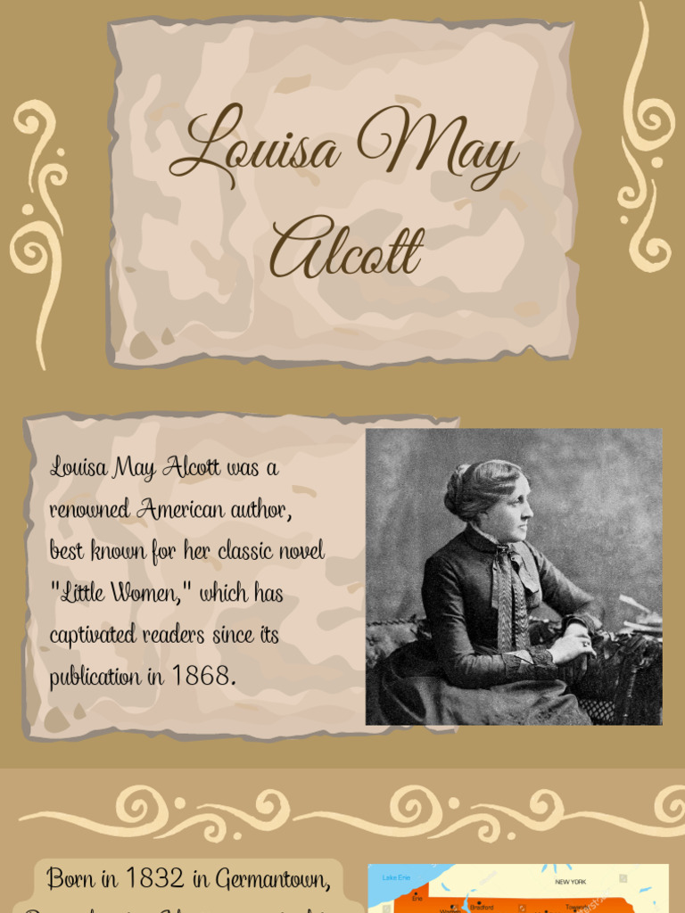Louisa May Alcott was a renowned American author, best known for her ...