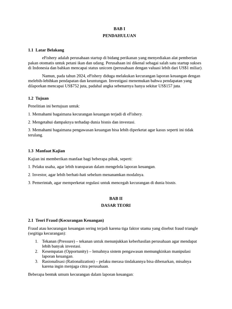 Bab I PR Pak Iman | PDF