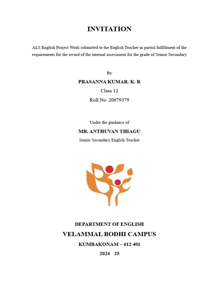 Prasanna Kumar. K. R | PDF