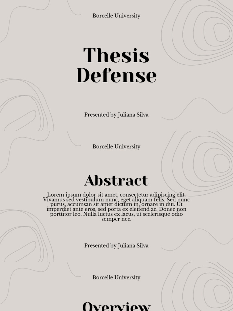 Soft Sand Minimalist Modern Thesis Defense Presentation - 20250211 ...