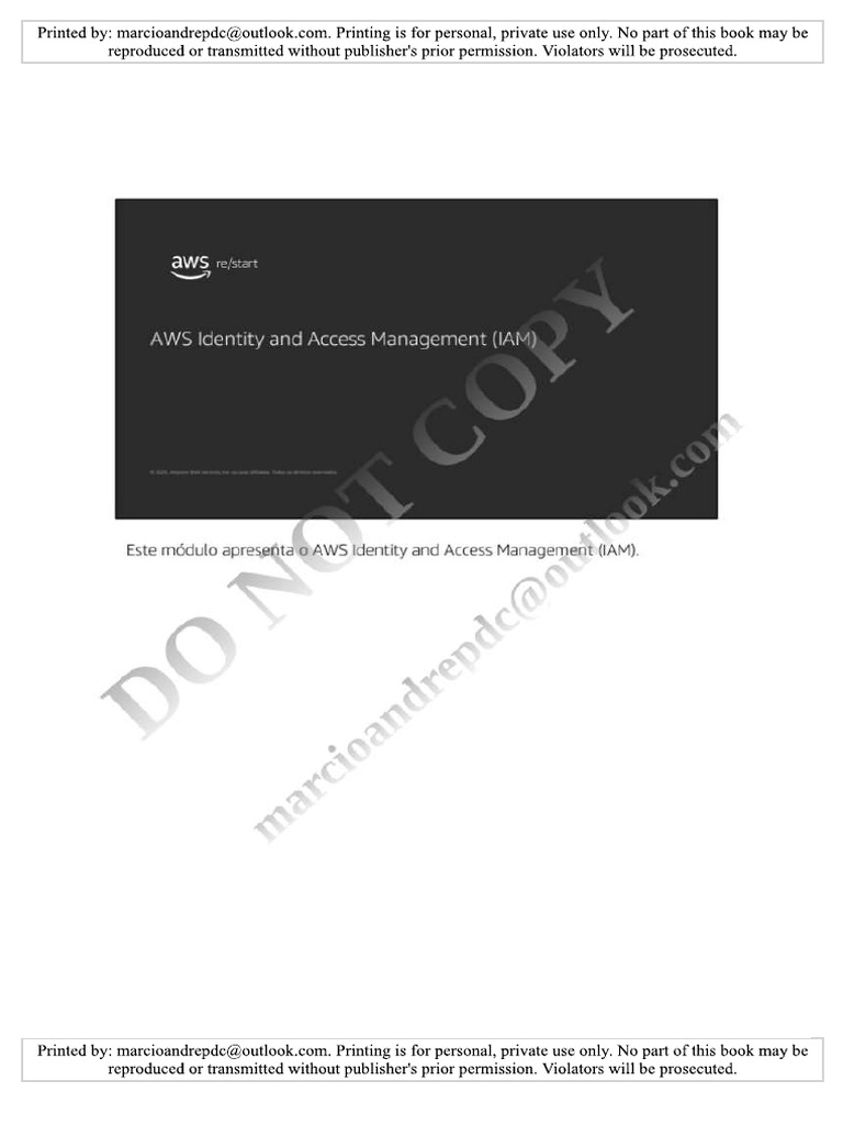 Aws Iam | PDF