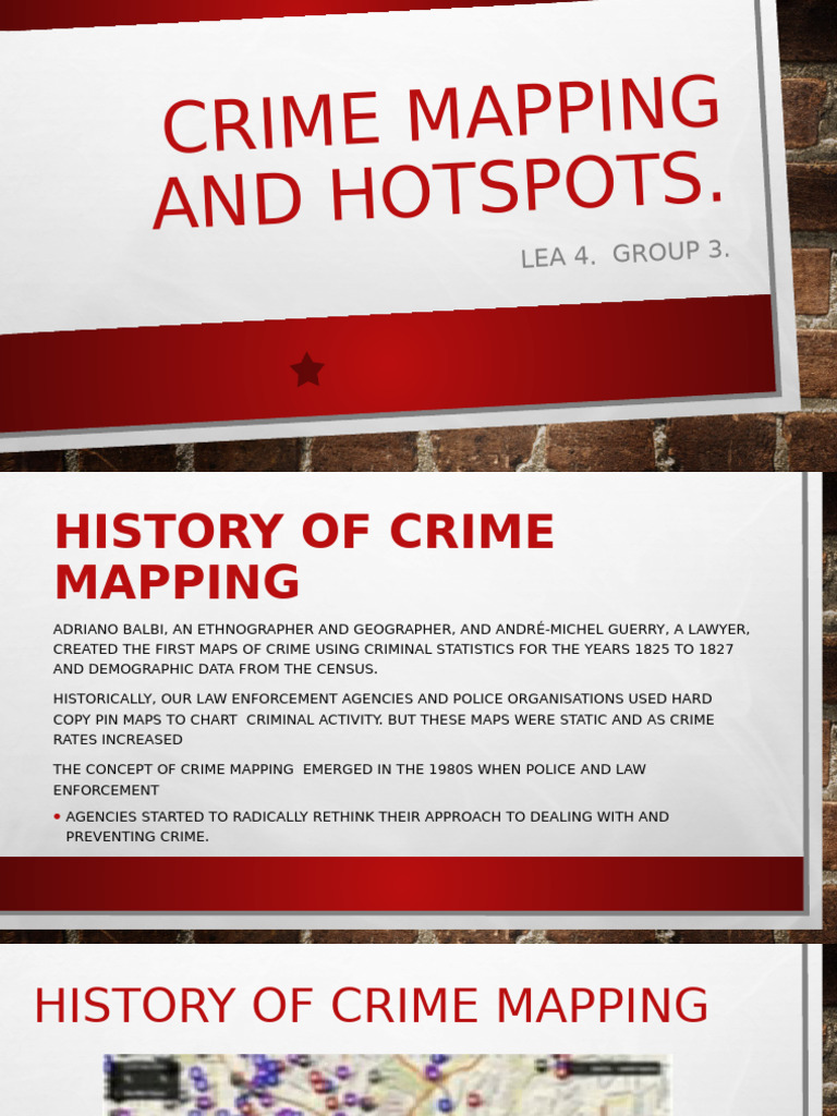 Crime Mapping Group 3 | PDF | Geographic Information System | Spatial ...