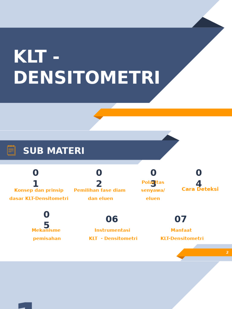 KLT Densitometri | PDF
