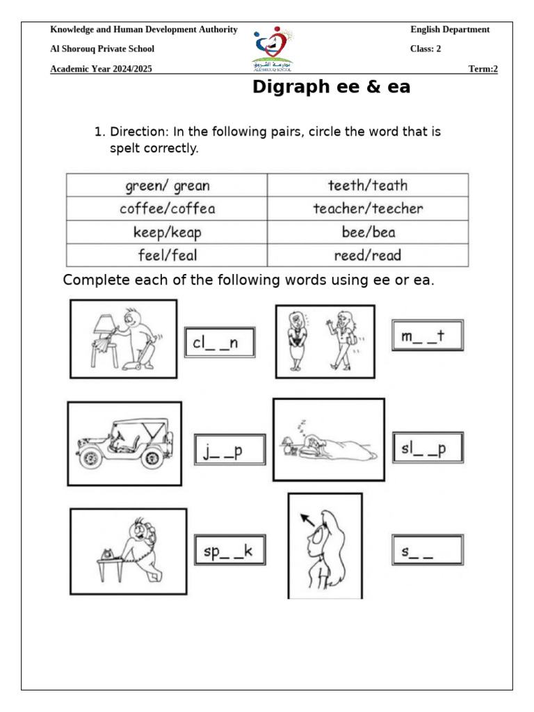 Digraph ee | PDF