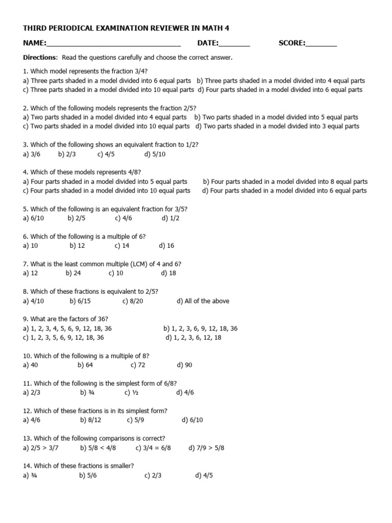 Pt_g4 Matatag Mathematics 4_q3 v1 | PDF | Symmetry | Rectangle