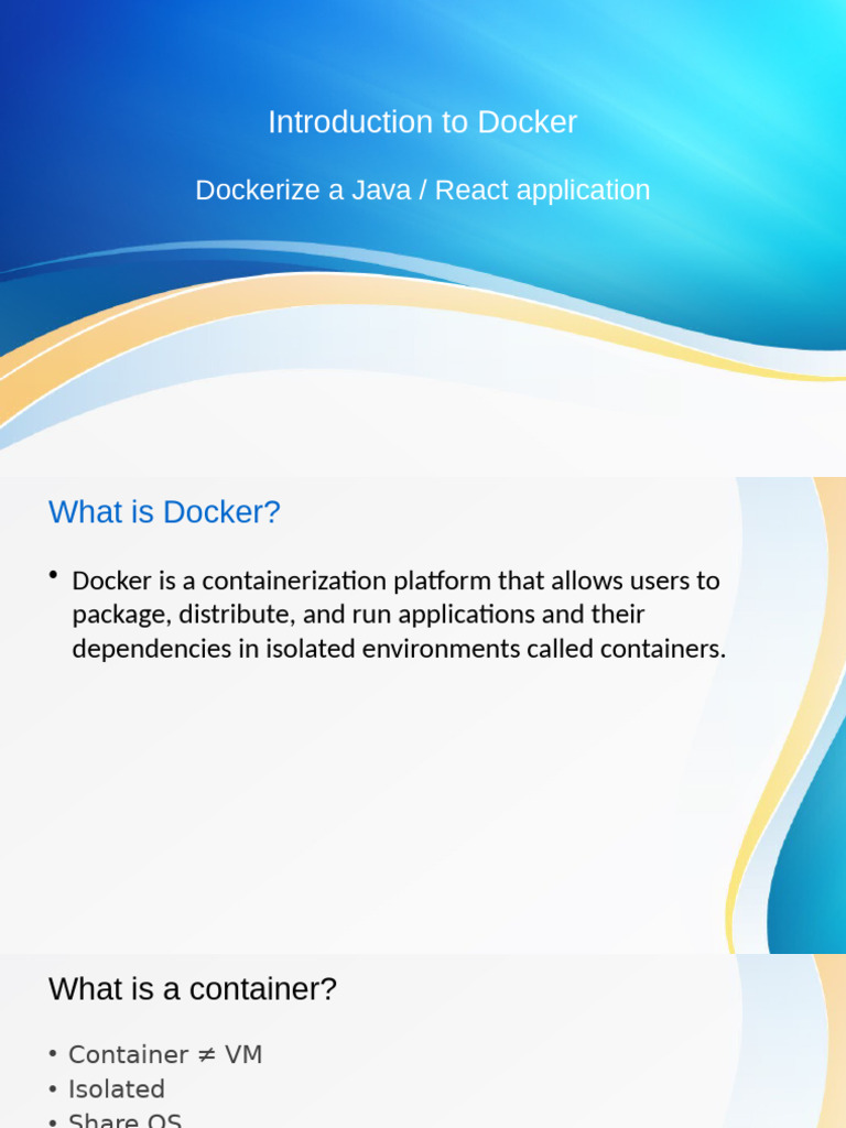 Introduction To Docker | PDF