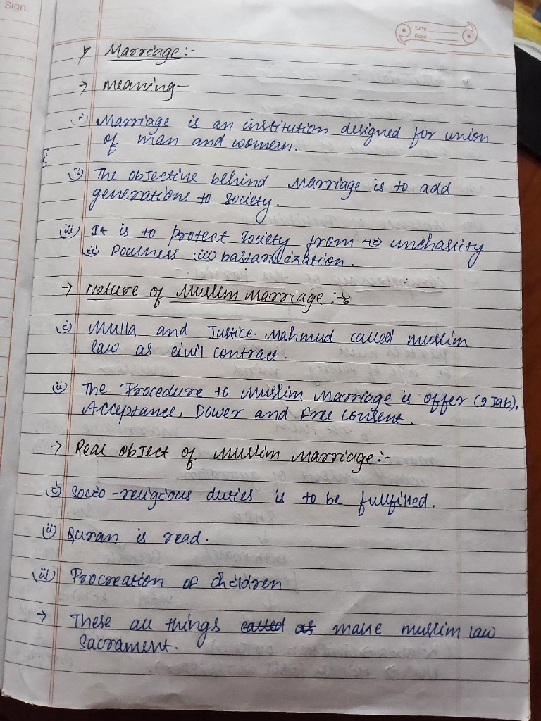 Marriage_Notes | PDF