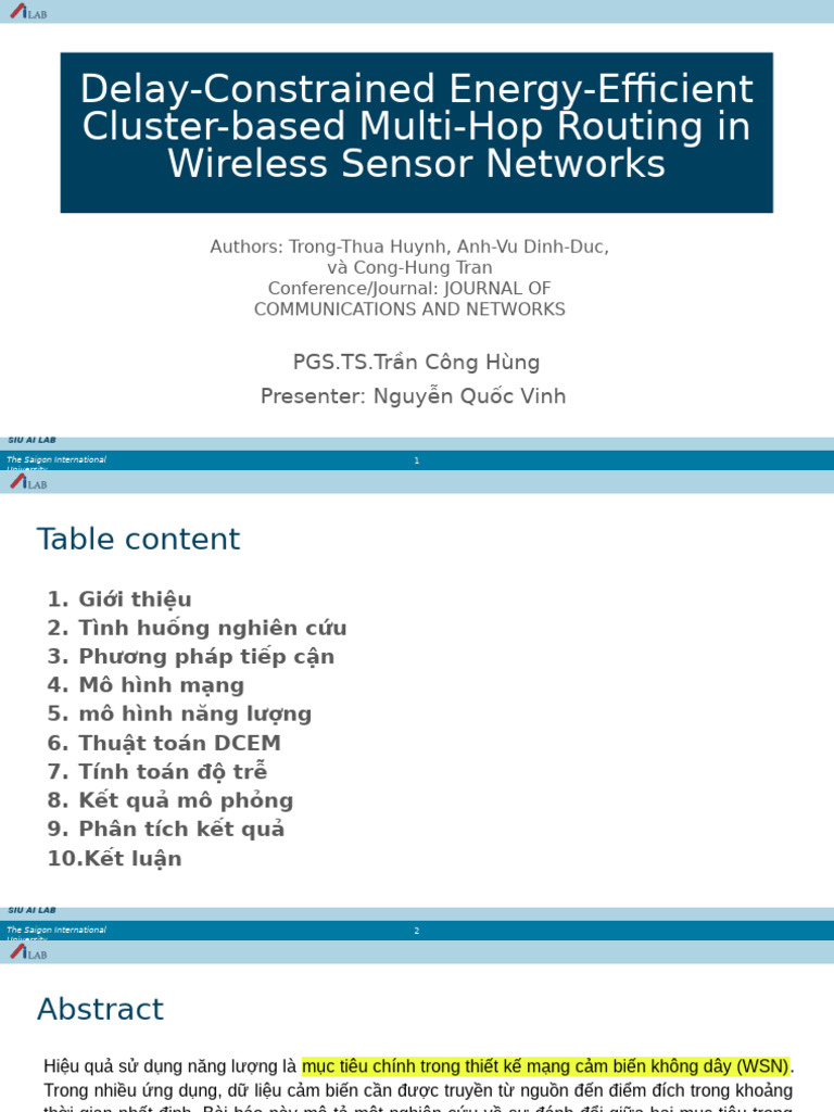 Paper - Delay-Constrained Energy-Efficient Cluster-Based Multi-Hop Routing in Wireless Sensor ...