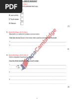 ICT 0417 Past Papers Compilation | PDF | Computing