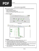 Basic Labview Examples PDF | PDF | Control Flow | Summation