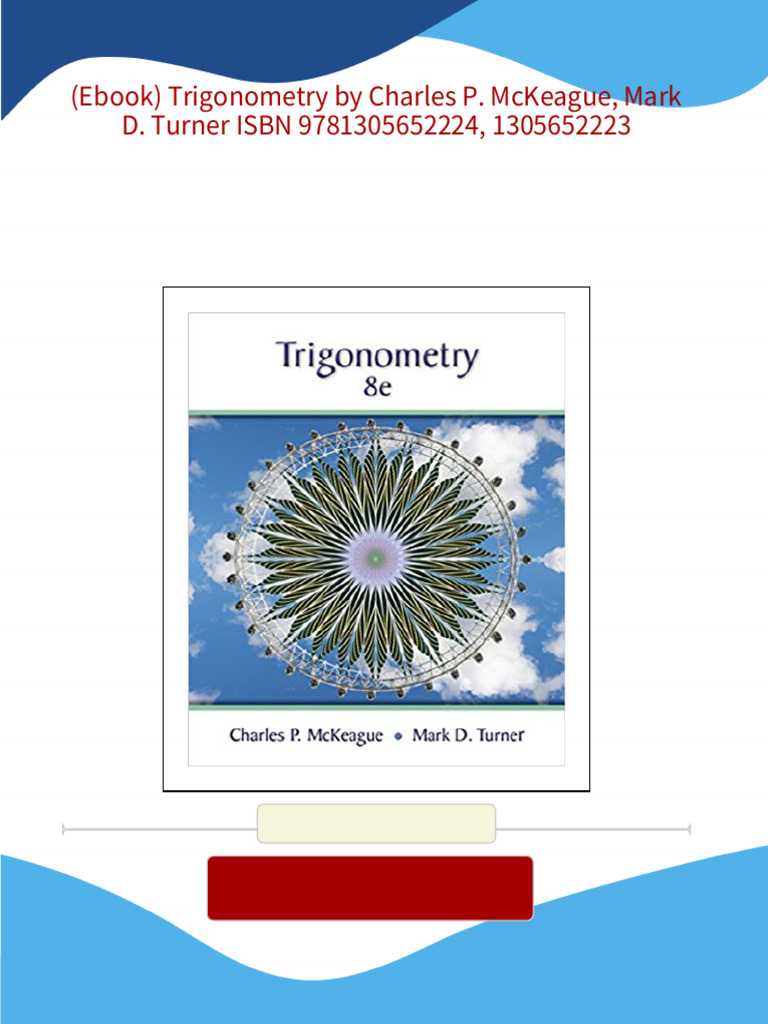 (Ebook) Trigonometry by Charles P. Mckeague, Mark D. Turner Isbn ...