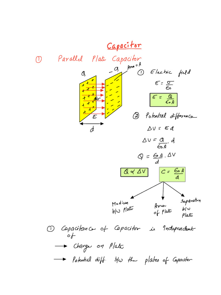 Capacitor Problems And Solutions Pdf