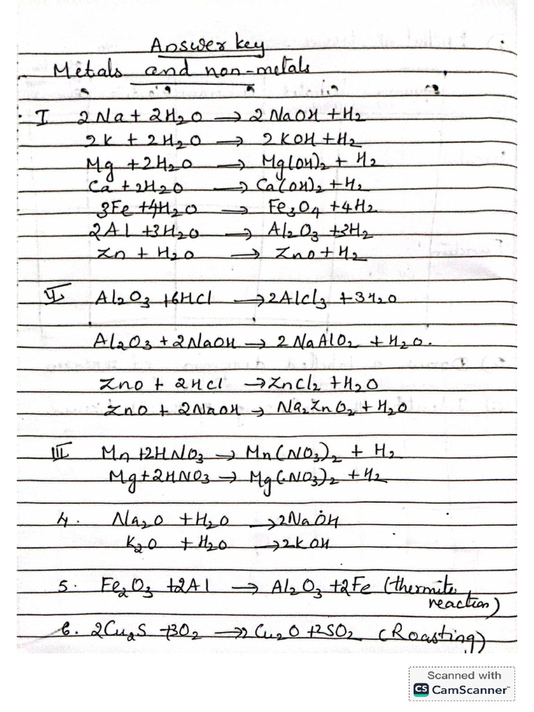 Chem Equations | PDF
